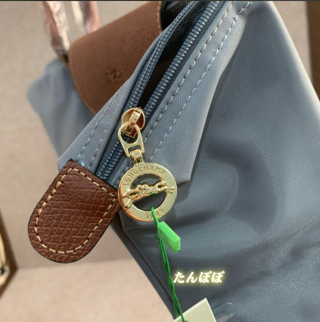 LONGCHAMP Le Pliage Original L Tote bag Acier - Recycled canvas New ...