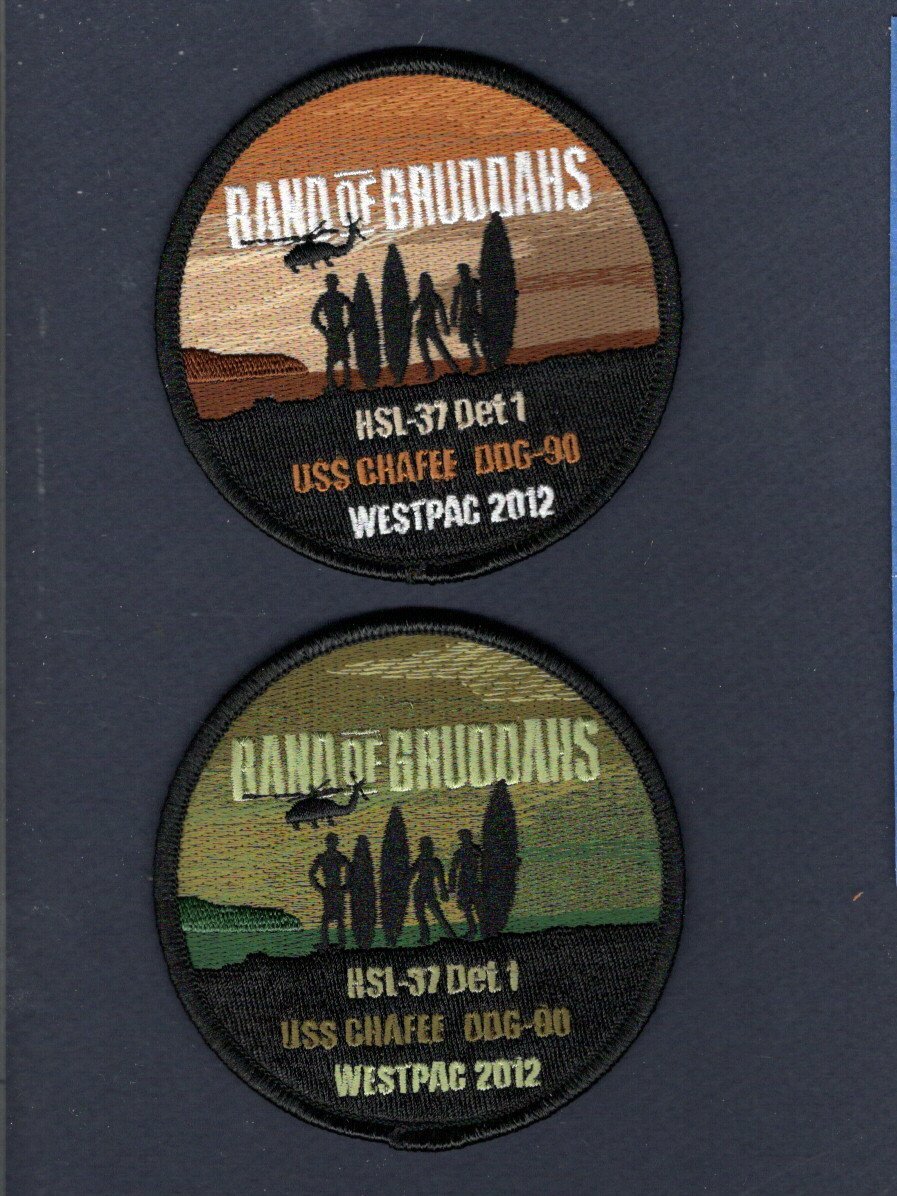 HSL-37 EASYRIDERS DET 1 DDG-90 WESTPAC 2012 US Navy Squadron Cruise ...