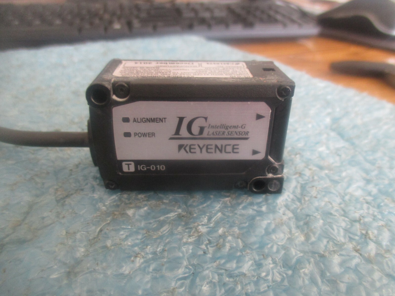 Keyence Intelligent-G Model: IG-010 Laser Sensor. T IG-010 ...