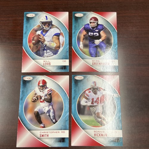 2023 sage football 4 Card Lot W/ Will Levis NFL Lot 7 | eBay