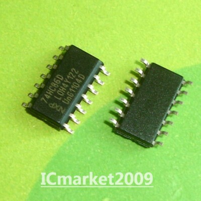 10 PCS 74HC86D SOP 74HC86 SMD Quadruple 2-Input Exclusive-OR Gates 14 ...