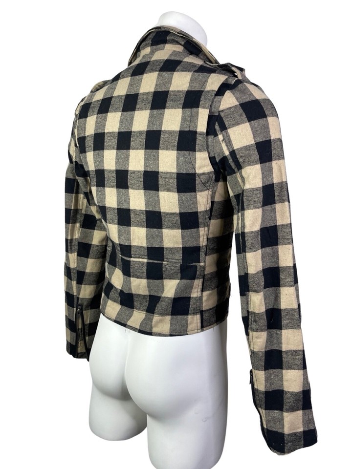 TRIPP FLANNEL GRUNGE ROCKABILLY MOTORCYCLE EMO ROCK MOTO BIKER PUNK ...