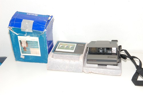 Vintage Polaroid Spectra System Pop-up Instant Camera w/ Box and Foam ...