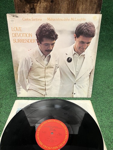 Santana/John McLaughlin - Love Devotion Surrender Vinyl LP 1973 KC32034 VG | eBay