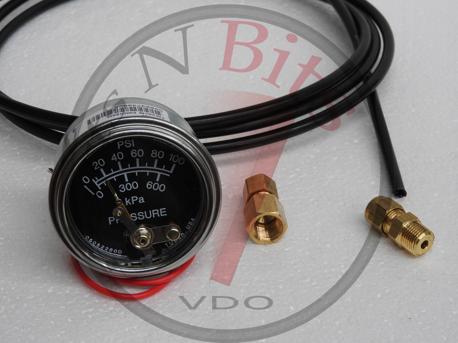 Murphy Mechanical Pressure Gauge 100Psi for shutdown applications + 1.8 ...