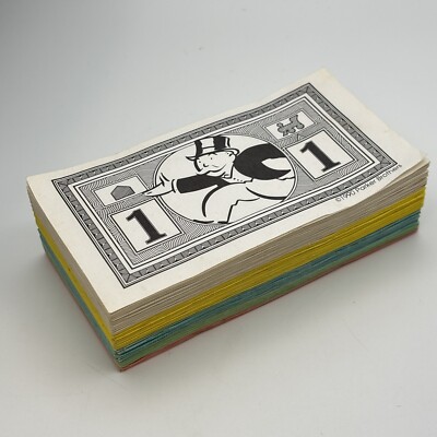 Monopoly Junior Money Pack 1990 Replacement Pieces | eBay
