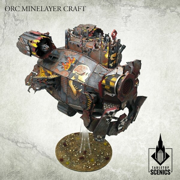 Orc Minelayer Kraft Wooden Kromlech Ork Mekboy Stompa Mek Boss Buzzgob ...