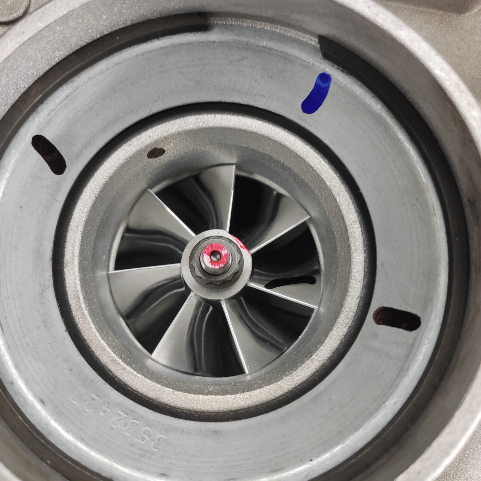 Rebuild Turbocharger Holset HX35 T3 12cm twin scroll billet V-band 3 ...