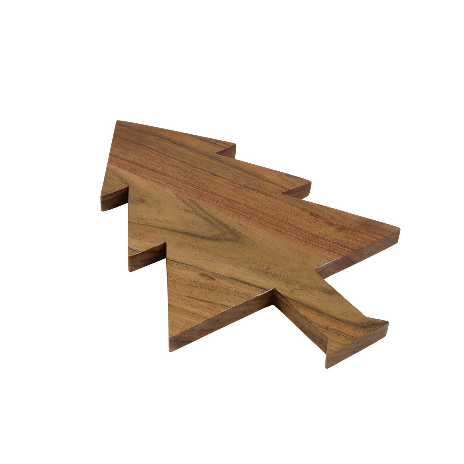 Oussum X-Mas Tree Chopping Board Reversible Wooden Cutting Board With ...