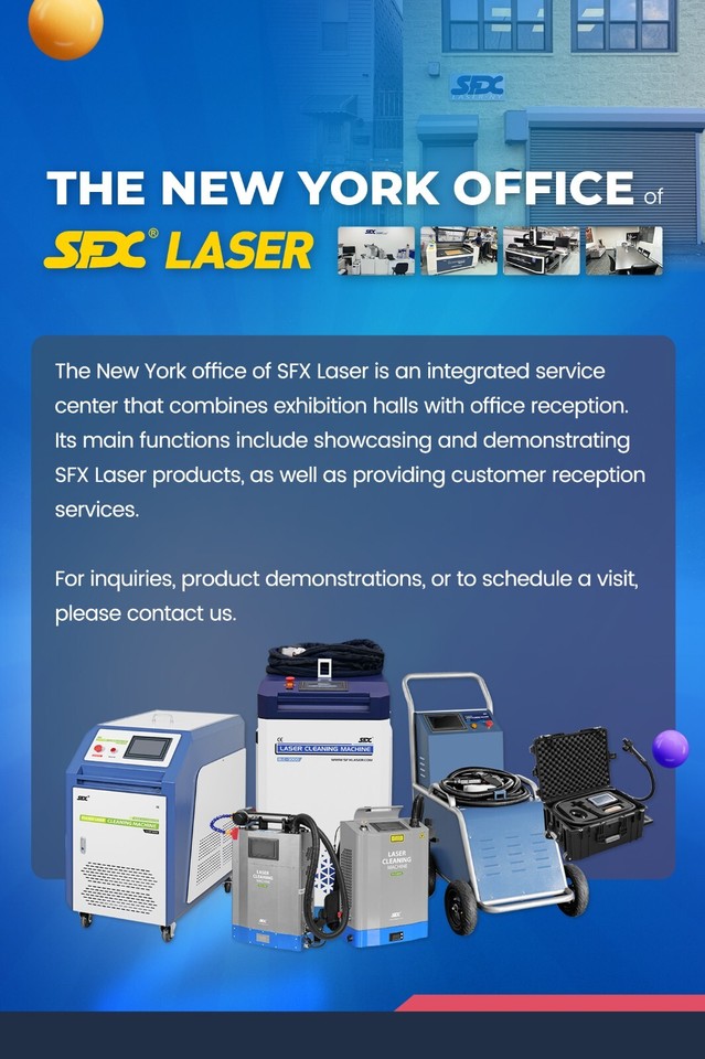 SFX Fiber Laser Cleaning Machine 2000W Laser Cleaner Laser Rust Removal ...