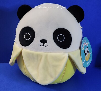 Squishmallows Epic Collection Stanley the Banana Panda Bear 8" NWT | eBay