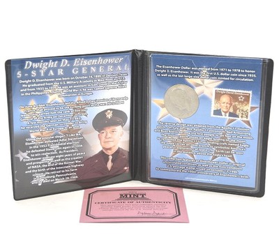 First Commemorative Mint Eisenhower Dollar (1971 to 1987) With Stamp | eBay