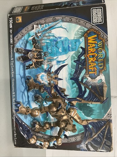 Mega Bloks World of Warcraft 91008 Sindragosa and The Lich King Set ...