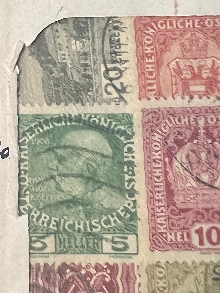 Austria Vintage unopened "Universal stamp packet" #262 c1930 ...