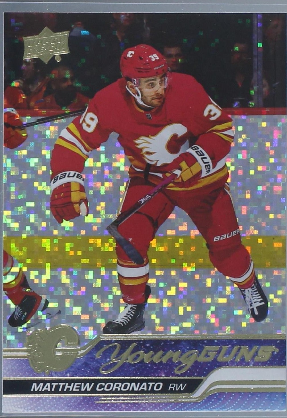 2023-24 Upper Deck Series 1 - Young Guns Matthew Coronato #201 Speckled ...
