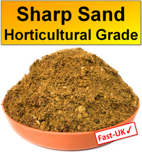 Horticultural Sharp Sand for Potting Soil - Lime Free Grit Sand 0.5,1,2 ...