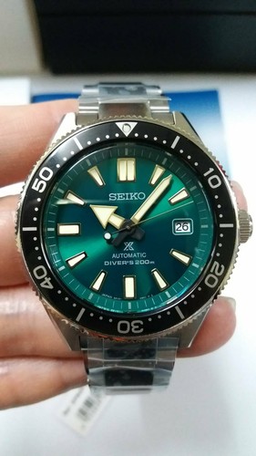 # SEIKO PROSPEX DIVER SCUBA GREEN DIAL MEN WATCH SBDC059 (1000 LIMITED ...