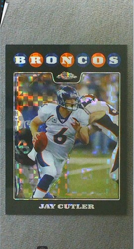 2008 Topps Chrome X-Fractor #7 Jay Cutler Broncos | eBay