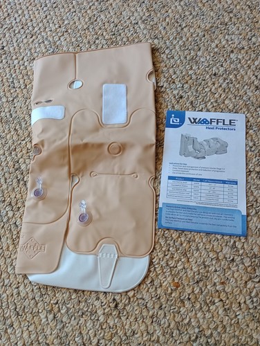 Foot Waffle Heel Protectors ONE Size Fits Most Inflatable New Open Box ...