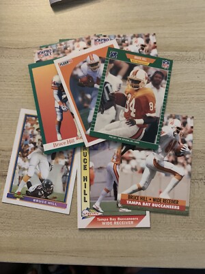 15 Bruce Hill Cards Must Have Lot -Buccaneers | eBay