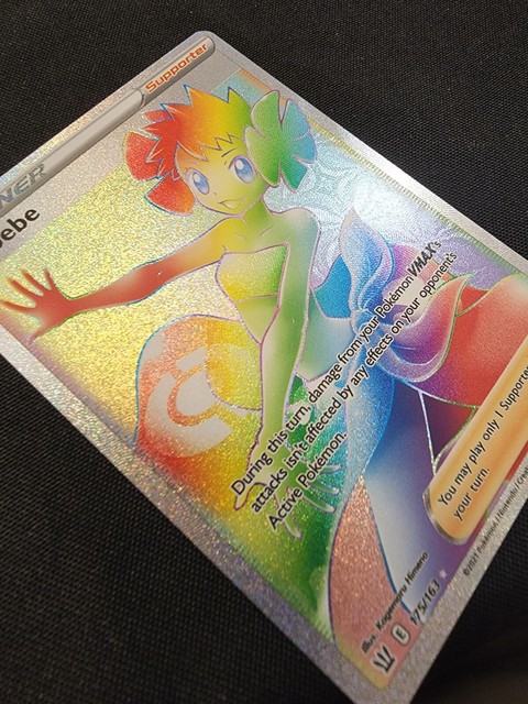 Pokémon TCG Phoebe Sword & Shield - Battle Styles 175/163 Holo Secret ...