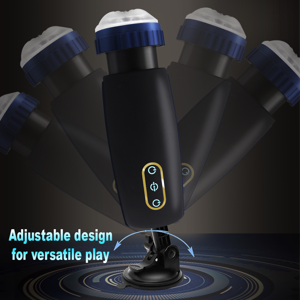 Male Masturbaters Automatic Sucking Telescopic Cup Oral Sex Toy Men ...