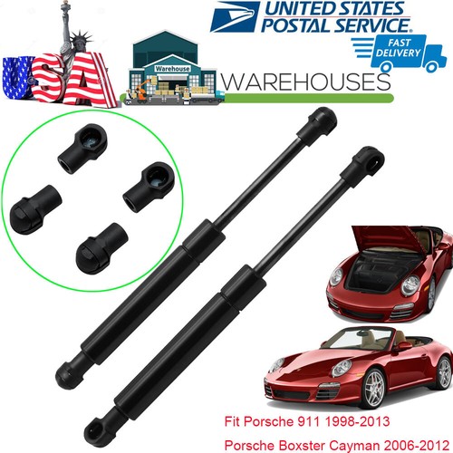 Shock Strong Gas Struts Front Arm Rod Hood Trunk For Porsche Boxster ...