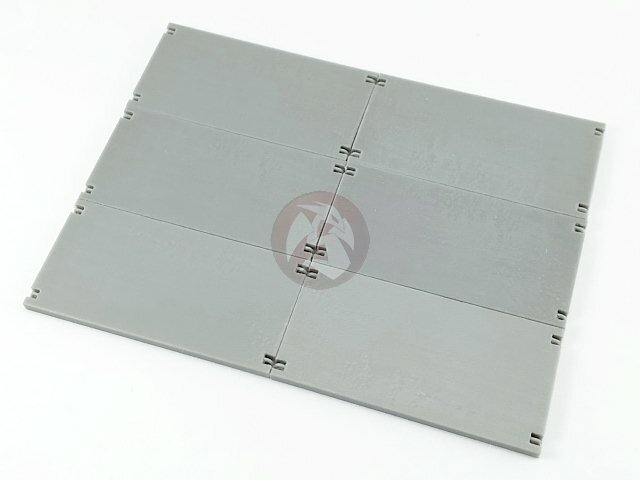 MP Originals 1/72 Modern Concrete Road Panels (300cm x 150cm) (6 pieces ...