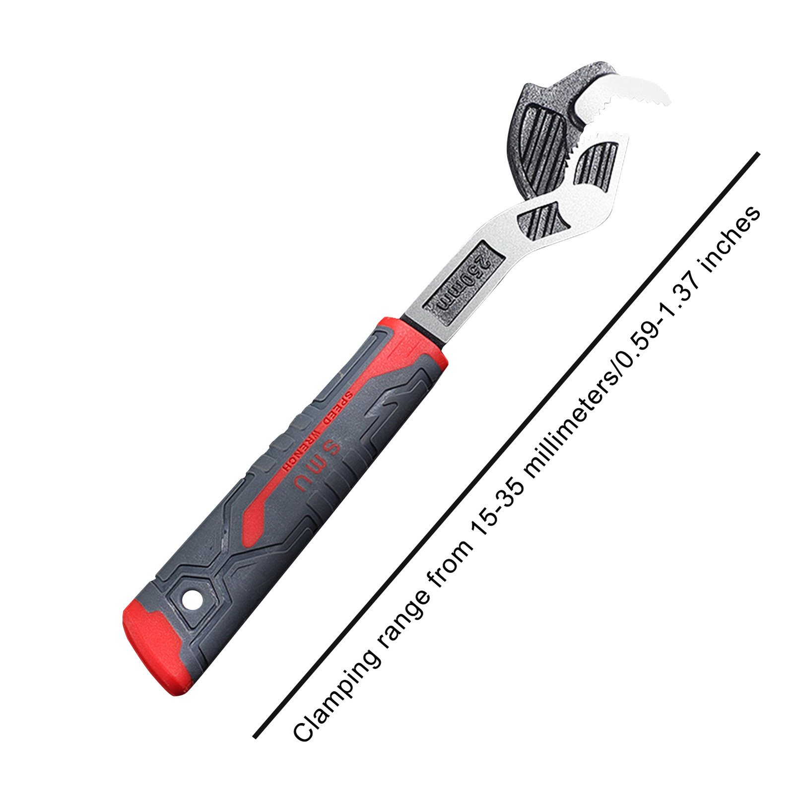 Self Locking Pipe Wrench Water Pipe And Nut Wrench Fast Steel ...
