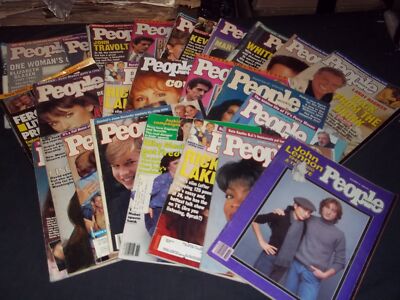 1970S-2000S PEOPLE MAGAZINE LOT OF 25 ISSUES - CELEBRITY FRONT COVERS ...
