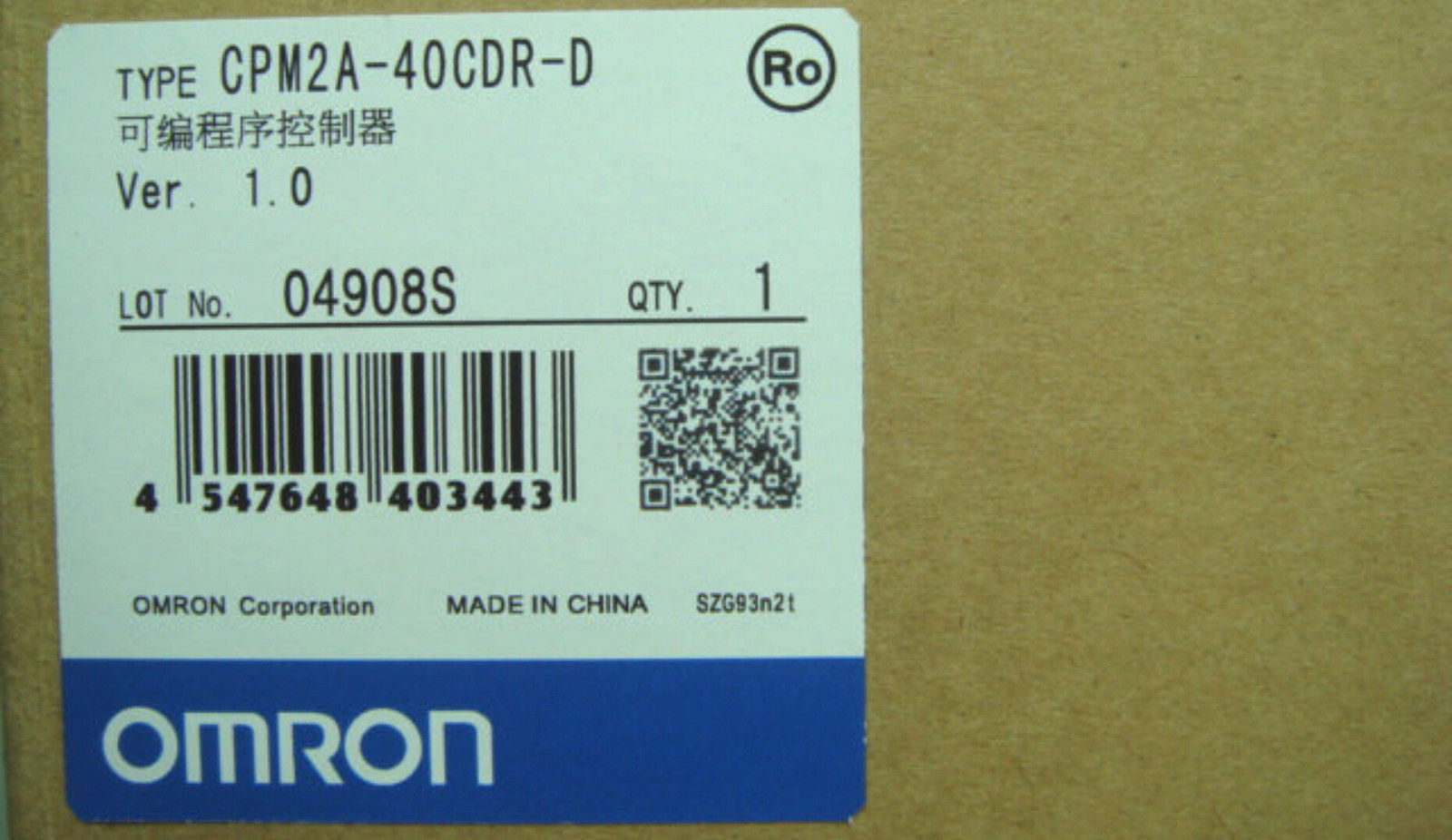 1PC Omron CPM2A-40CDR-D Programmable Controller | eBay