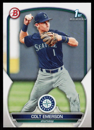 2023 Bowman Draft Colt Emerson #BD-42 BASEBALL Seattle Mariners | eBay