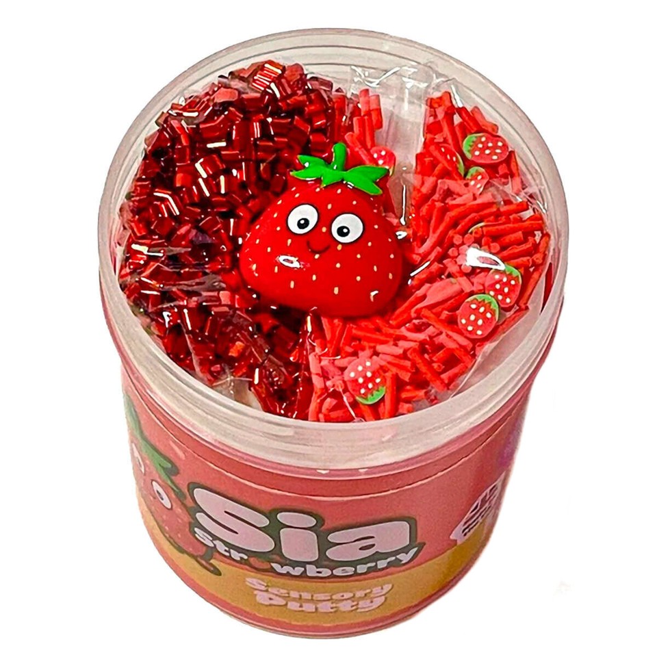 Putty Pals Collection Sia Strawberry Slime Party Sensory Party Clay Creative Art | eBay
