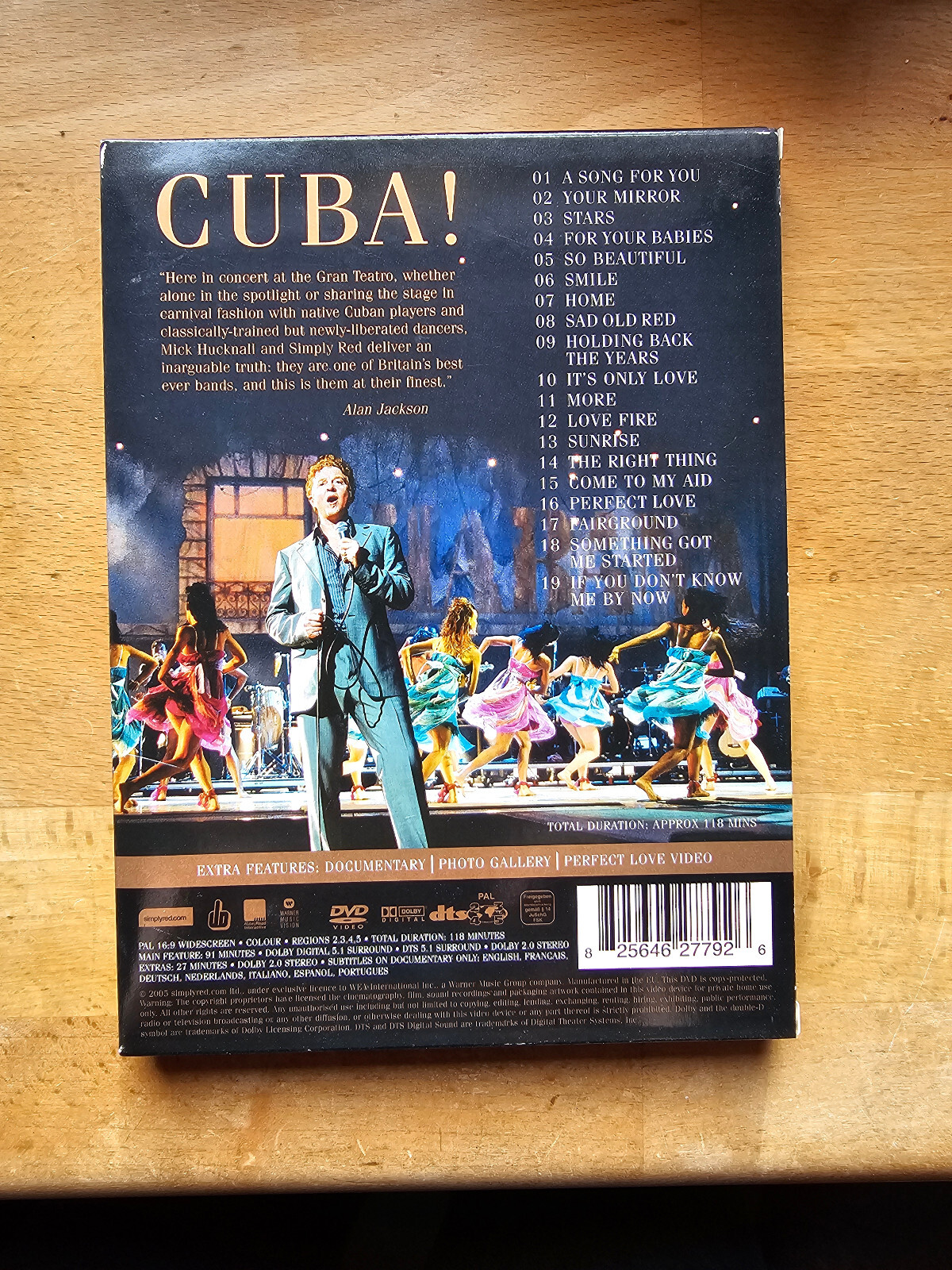 Simply Red - Cuba! DVD | eBay