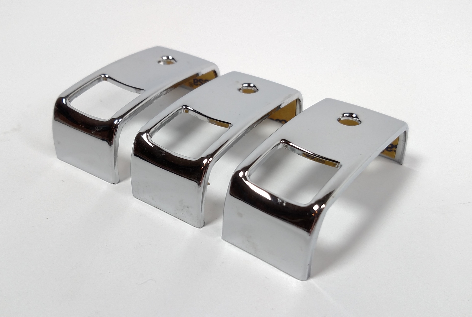 (3) Chrome Rocker Switch Covers for 06+ Kenworth W900 T800 T660, 2 ...