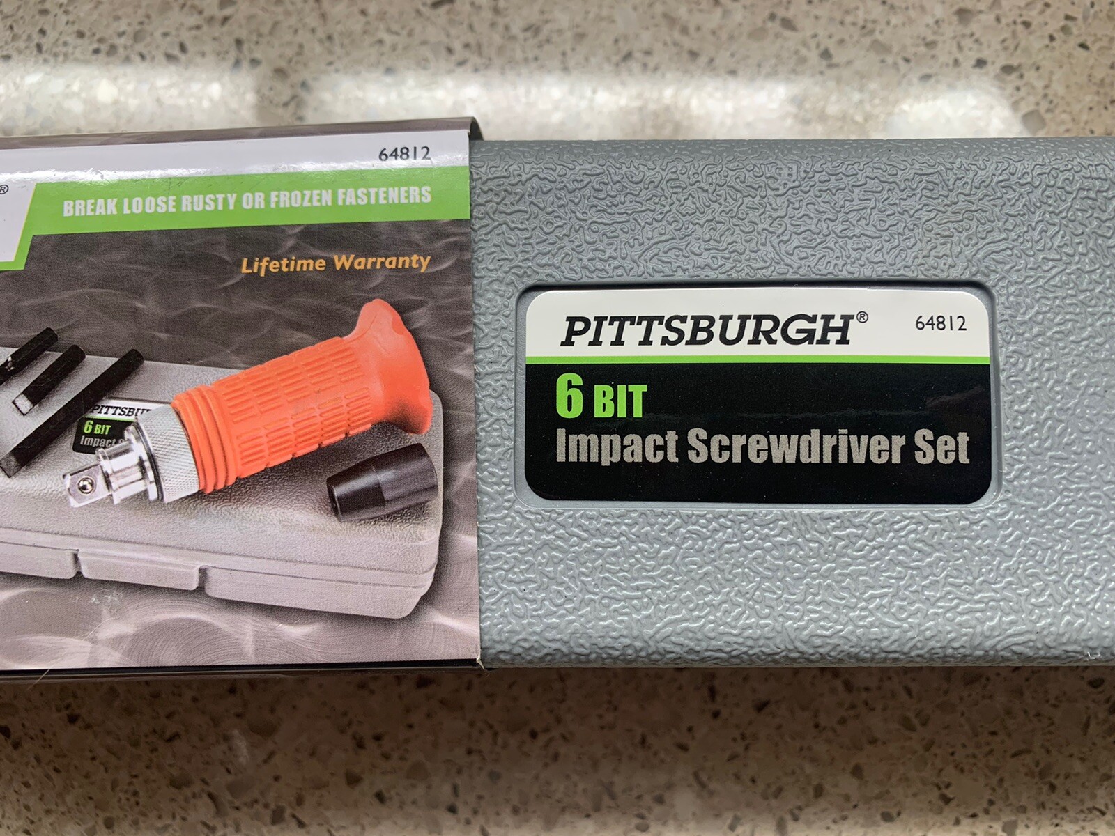 NEW Pittsburgh 6-Bit Impact Screwdriver Set with Case 64812 | eBay