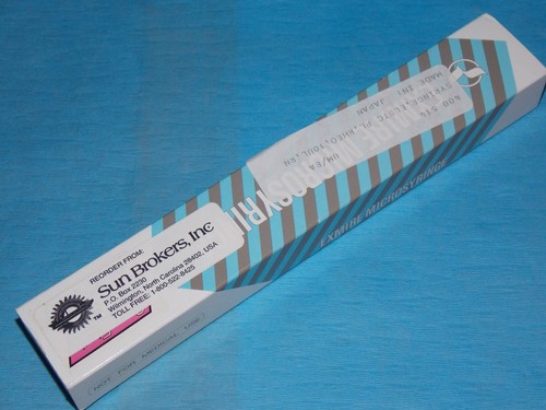 EXMIRE MICROSYRINGE MS*NE10R SYRINGE 10UL ELSTC PL, RHEO, RN NEW | eBay