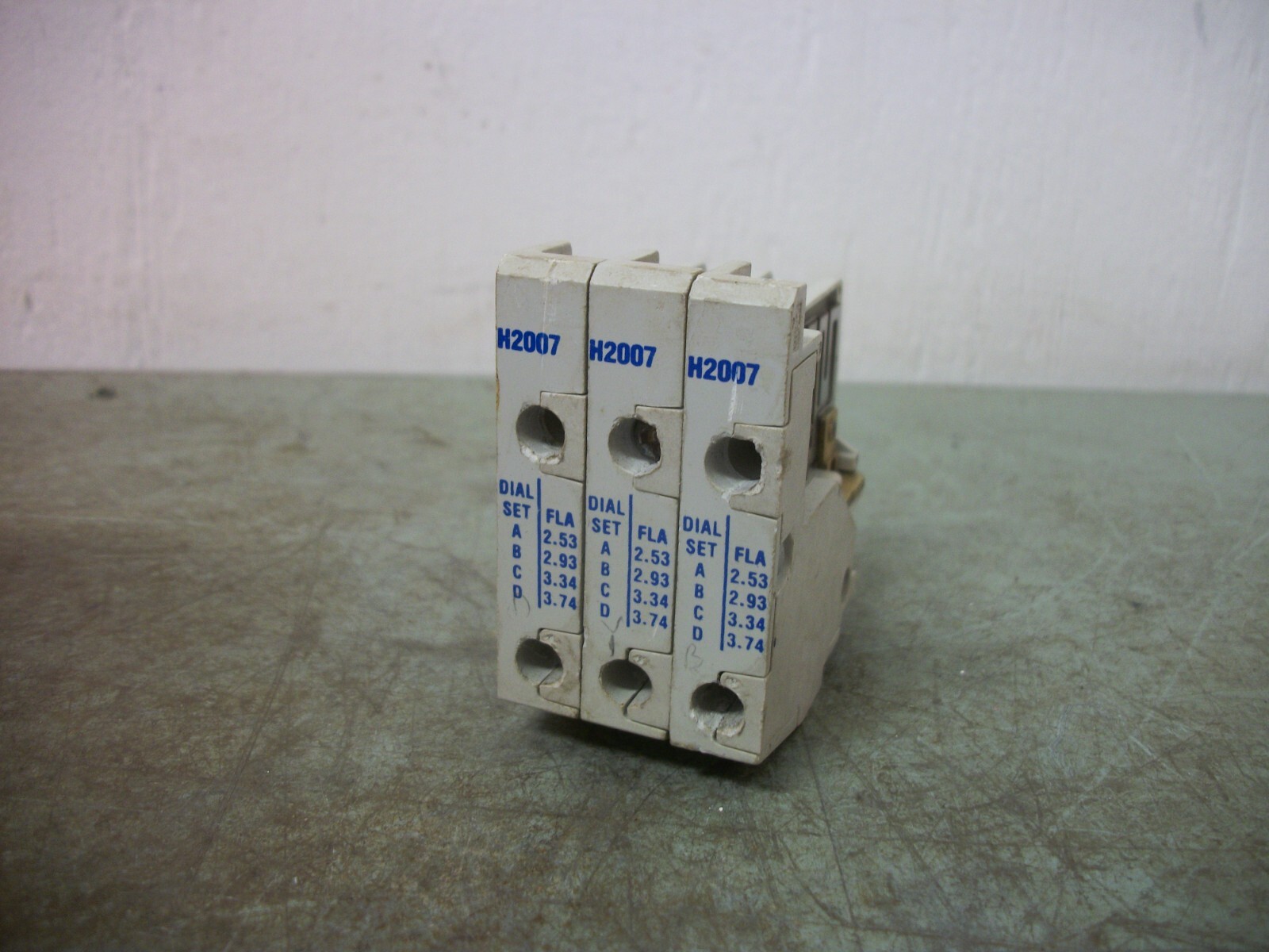 CUTLER-HAMMER LOT OF 3 FREEDOM SERIES OVERLOAD RELAY HEATERS H2007 | eBay