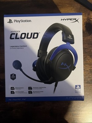 New HyperX Cloud Wired Legendary Comfort Gaming Headset for PlayStation ...