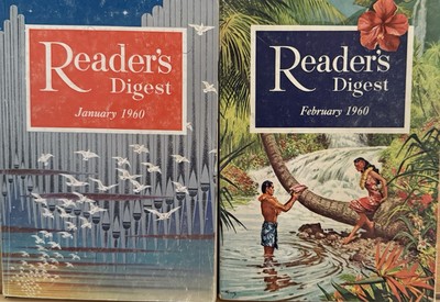 1960 January February Reader’s DIGEST MAGAZINE Vintage History Short ...