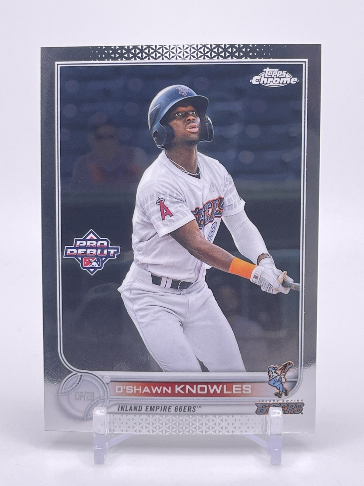D'Shawn Knowles 2022 Topps Pro Debut Chrome #PDC-131 Inland Empire ...