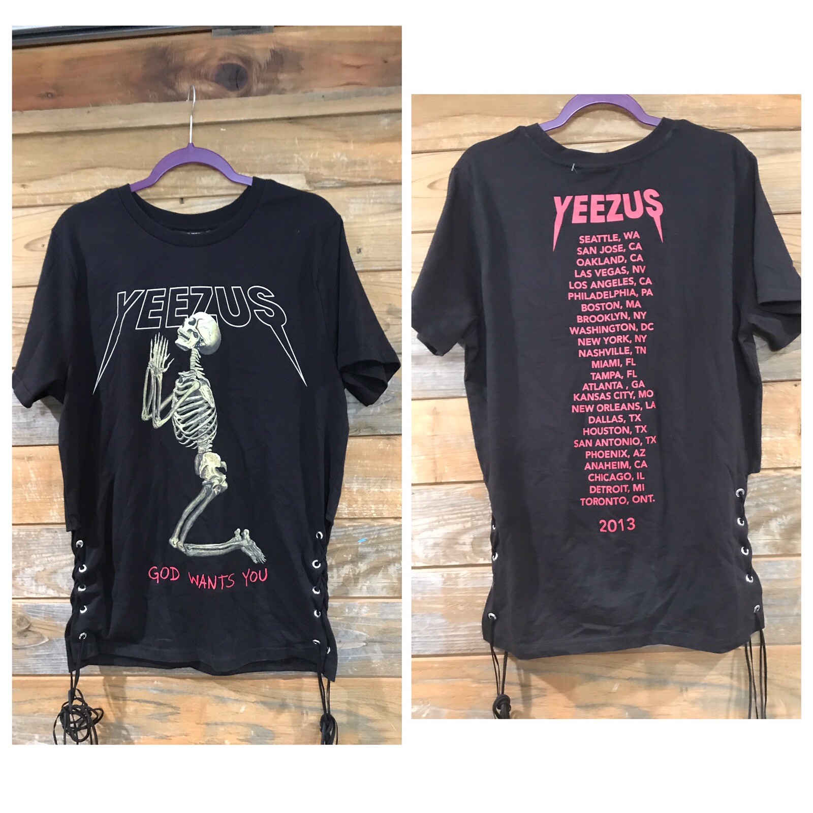 Kanye West Yeezus Tour Jesus