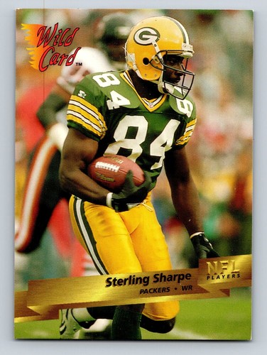 Sterling Sharpe 1993 Wild Card #138 Green Bay Packers | eBay