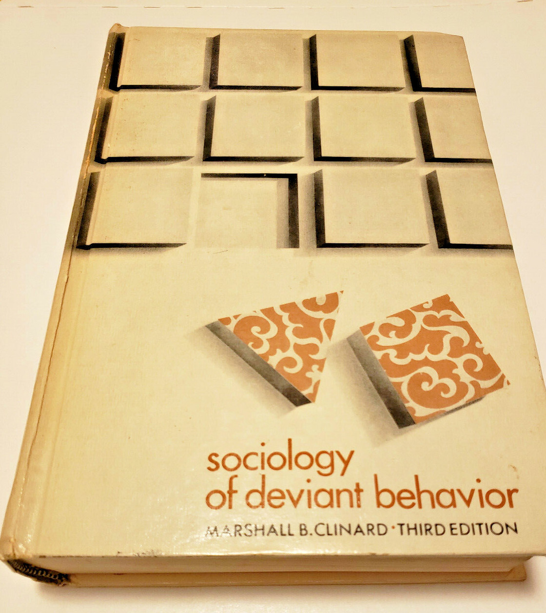 Sociology of Deviant Behavior by Marshall B Clinard Hardcover Third Edition | eBay