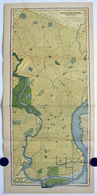 United States (Pre-1900) - Philadelphia Map