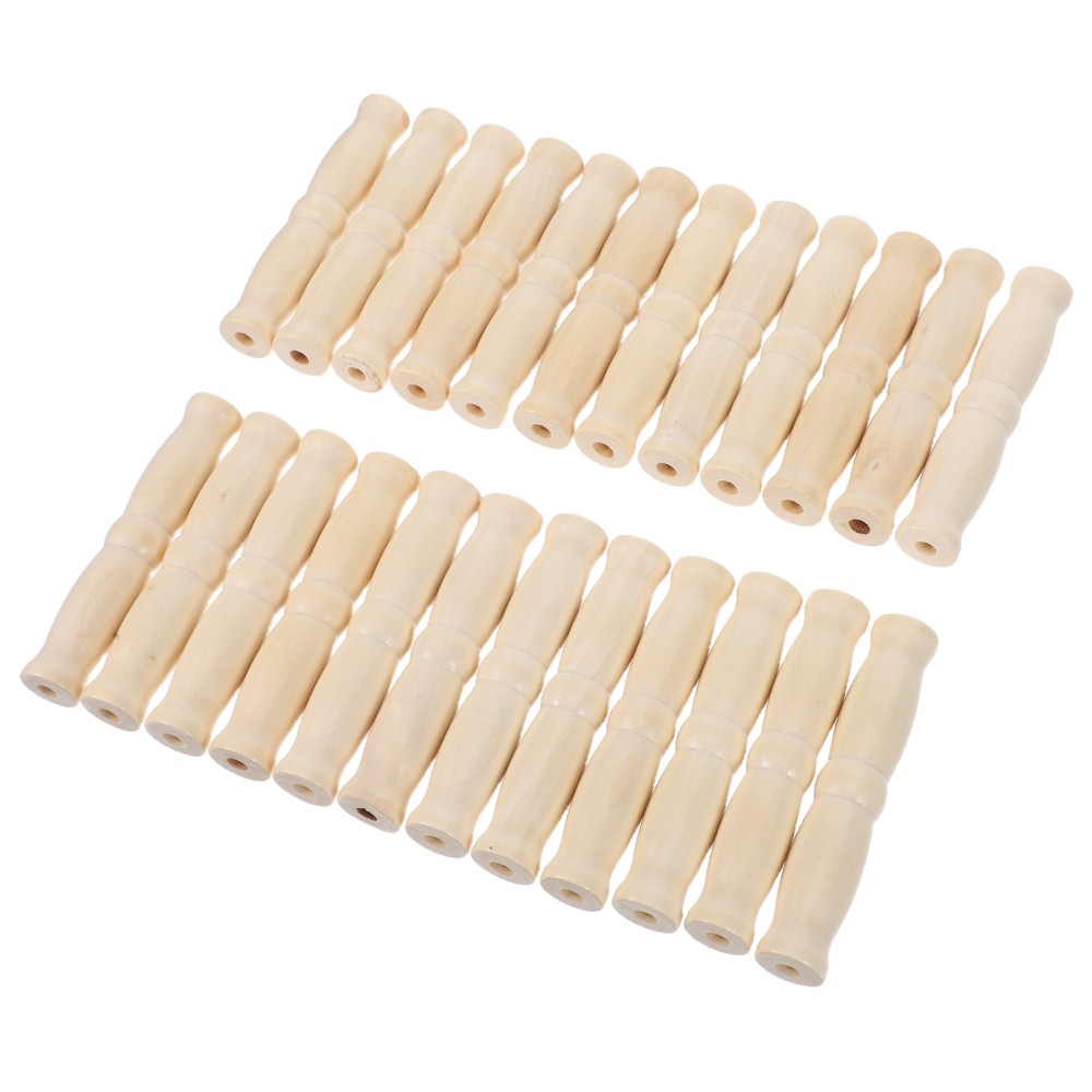 24pcs Bucket Handle Grip - Ergonomic Wood Handle For Replacement ...