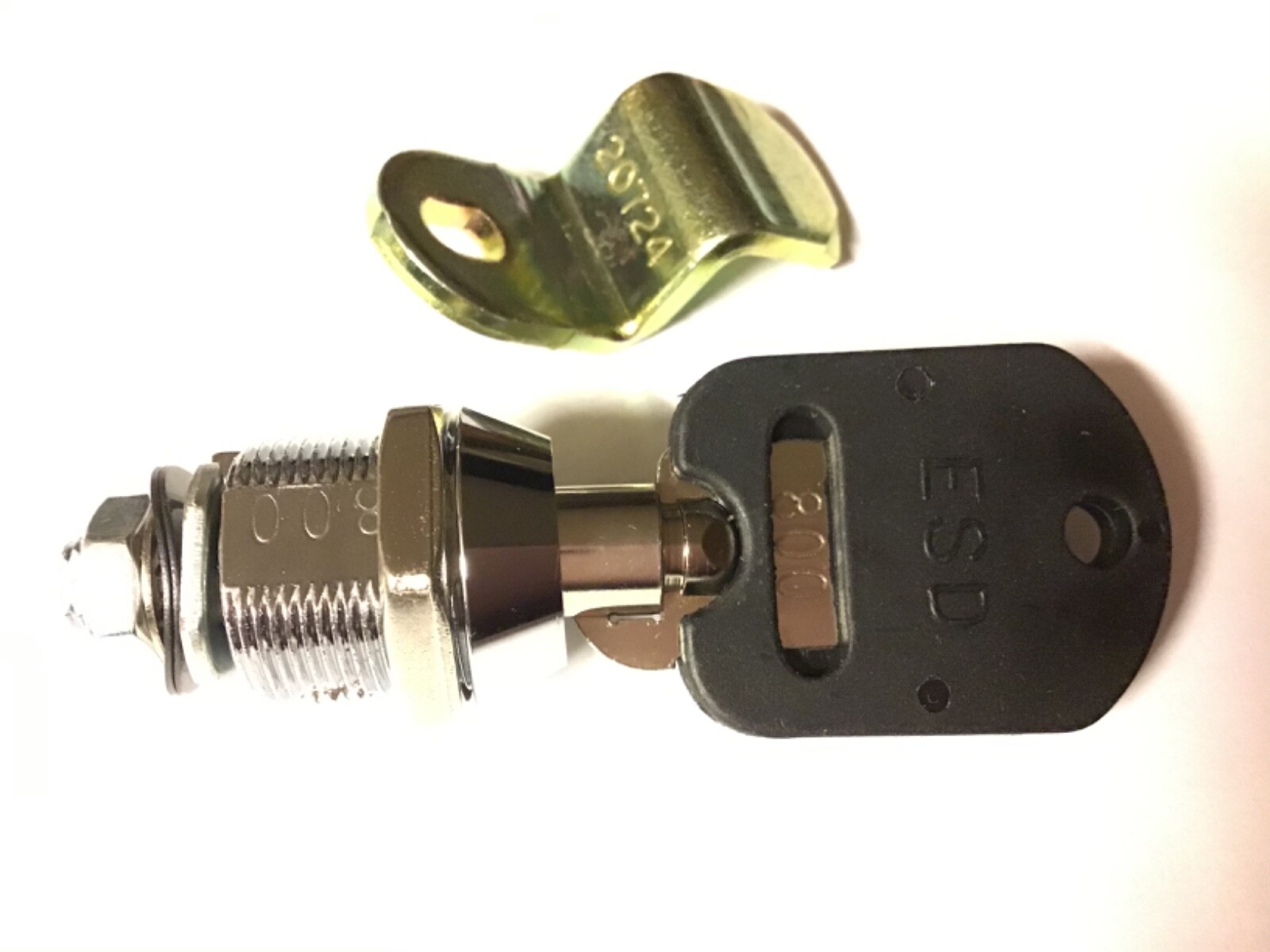 1 New Service Door Lock & Key ESD 800 with Cam 20724 for Speed Queen ...