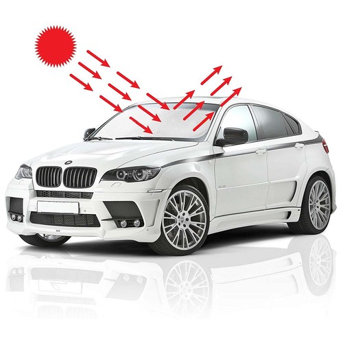 [100%UV Protection] Car Front Window Sunshade Heat Shield Sun Visor ...