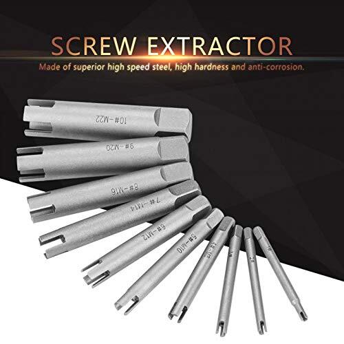 Tap Extraction Tool Broken Tap Extractor high Hardness for Bolt Removal ...