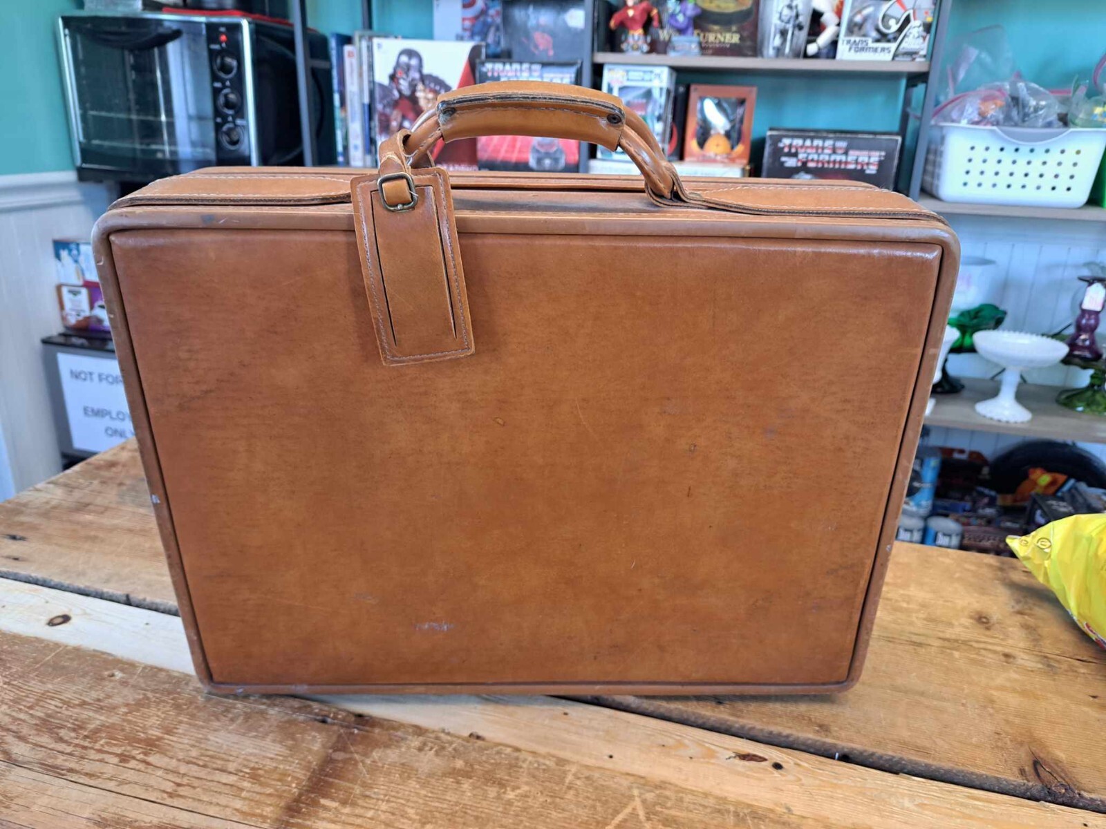 Vintage Hartmann Luggage Leather Briefcase - Has the … - Gem